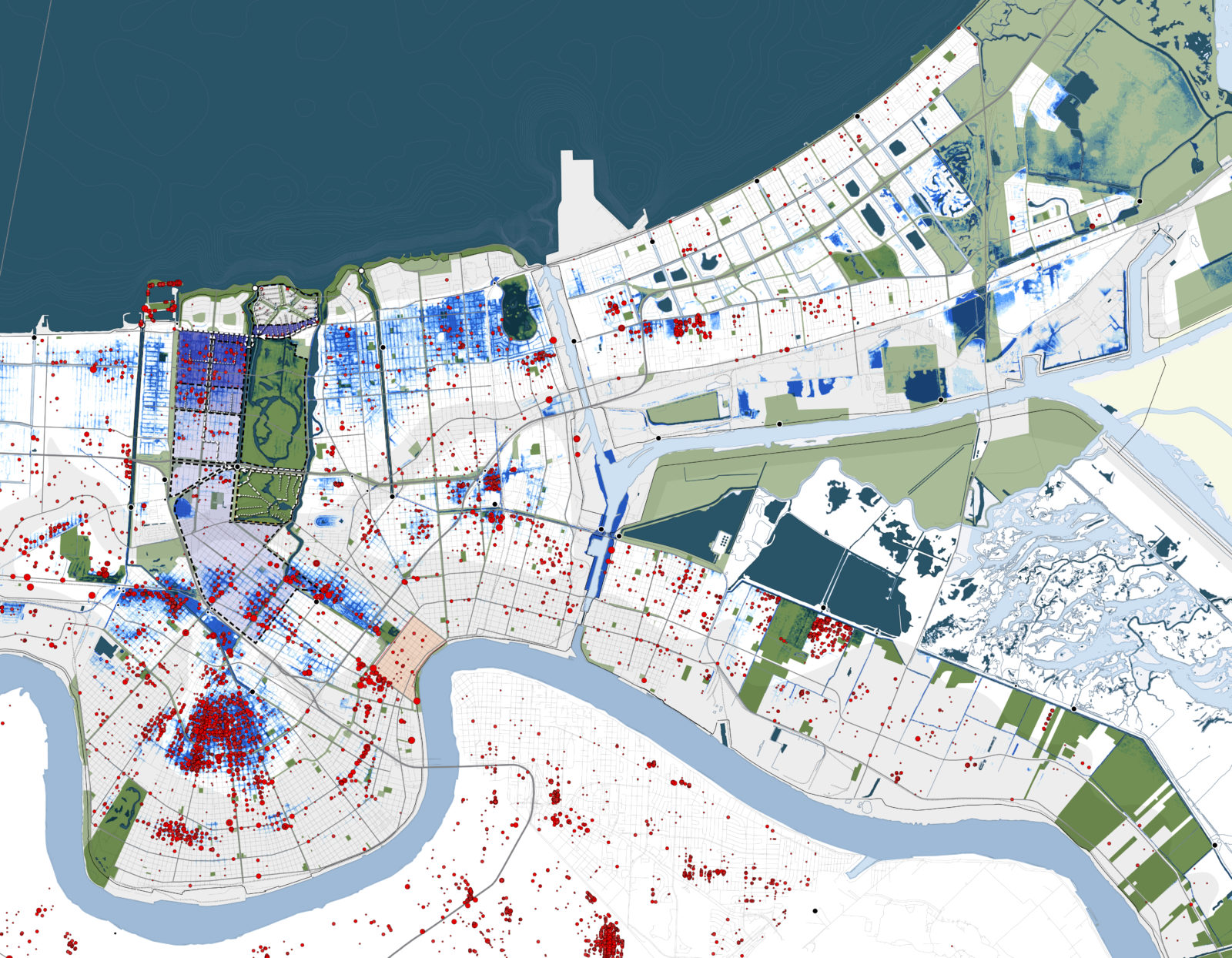 City Park Green Infrastructure Network – Waggonner & Ball