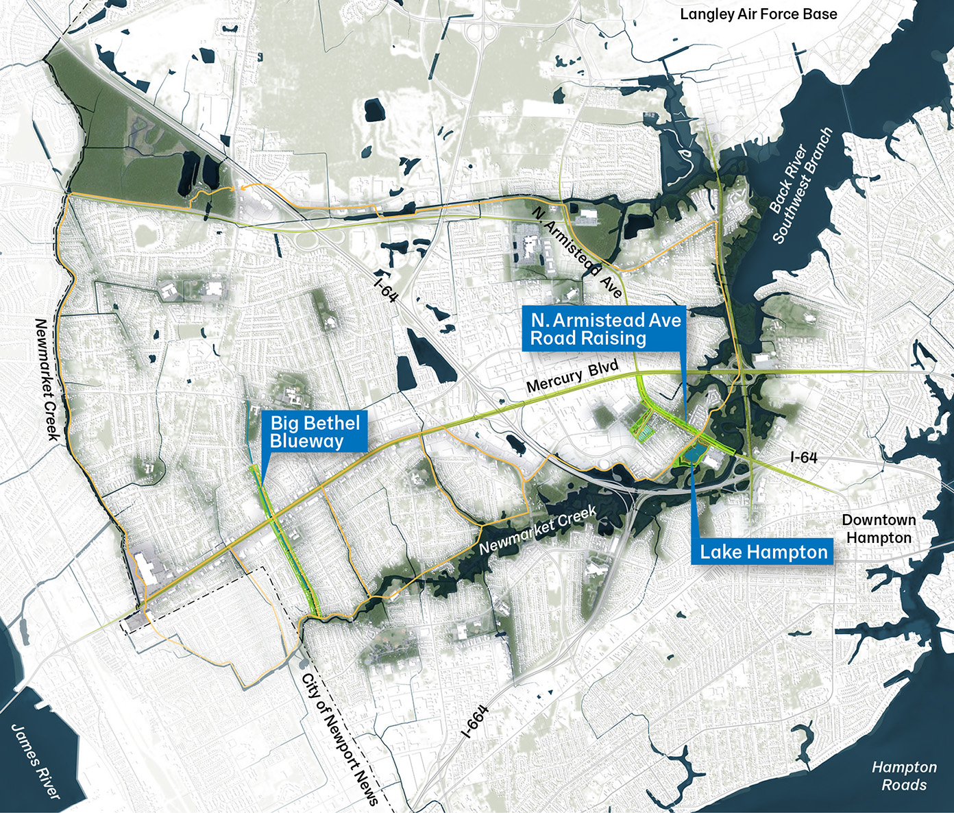 Resilient Hampton wins AIA LA 2021 Merit Award – Waggonner & Ball