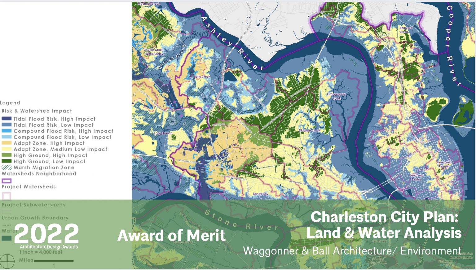 Charleston City Plan: Land & Water Analysis Wins 2022 AIA New Orleans ...