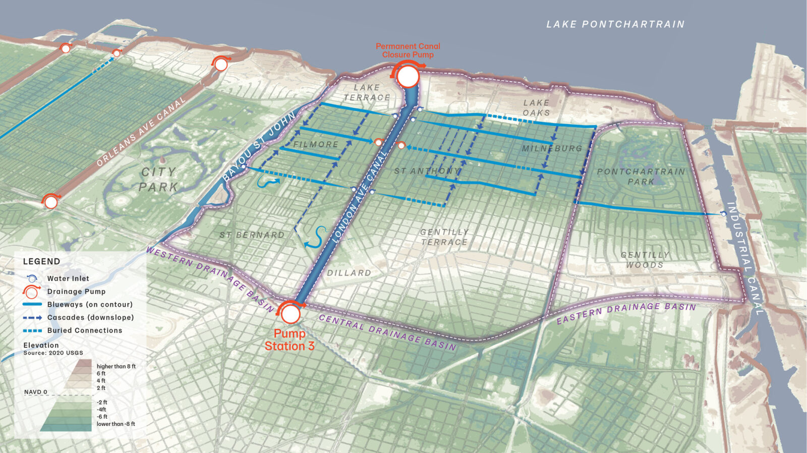 Gentilly Resilience District Planning – Waggonner & Ball